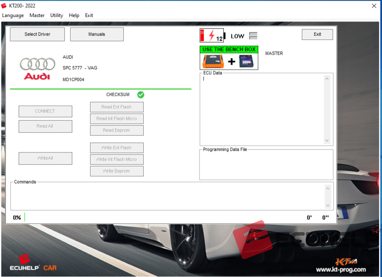 ecuhelp KT200 Offline Workstation free download and installation