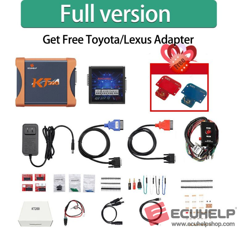 ECUHELP KT200 Toyota Lexus Read Write without soldering › ECUHELPshop.com KT200 ECU Programmer ...