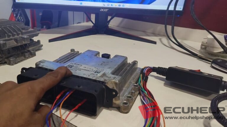 Read/write Suzuki BOSCH MD1CS018 with KT200 ECU Programmer