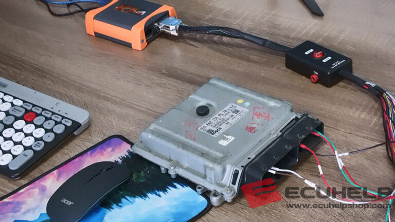 KT200 Bench Read/Write EDC16CP31 without Extra Adapter