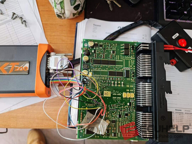 KT200 Read / Write MAN Truck PTM Module JTAG Mode