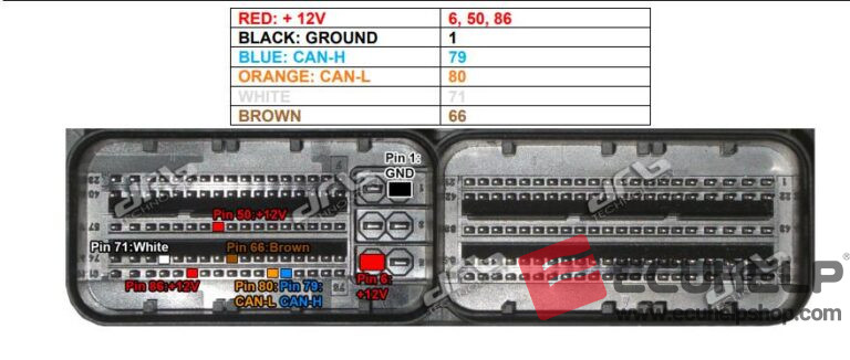 Use KT200 to Read and Write Simos 18 ECU