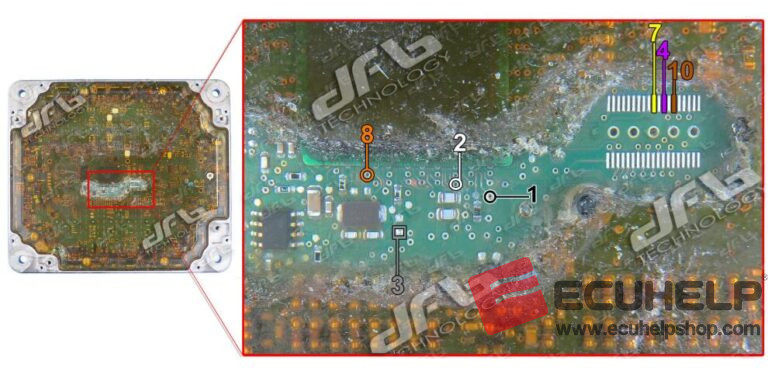 KT200 Read and Write Scania EMS S8 ECU Boot Mode