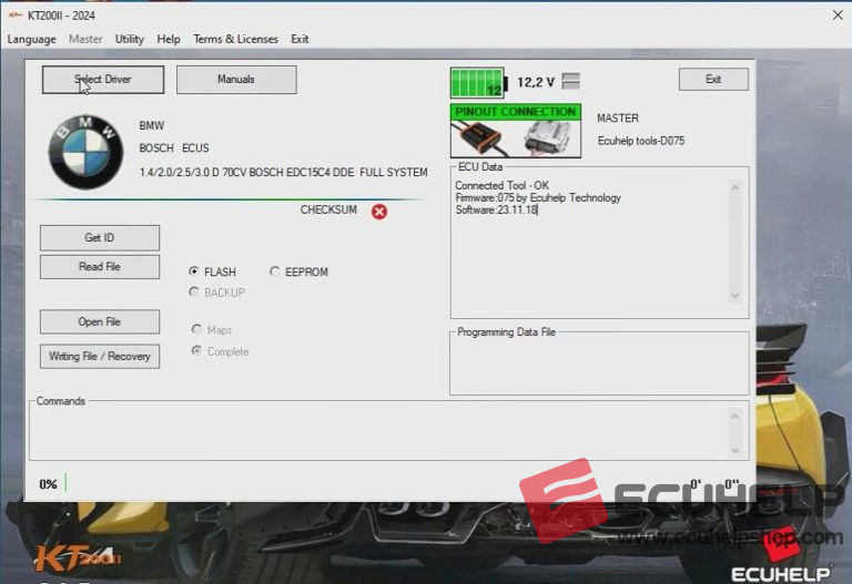 ECUHELP KT200II 2024 Software: Download and Installation