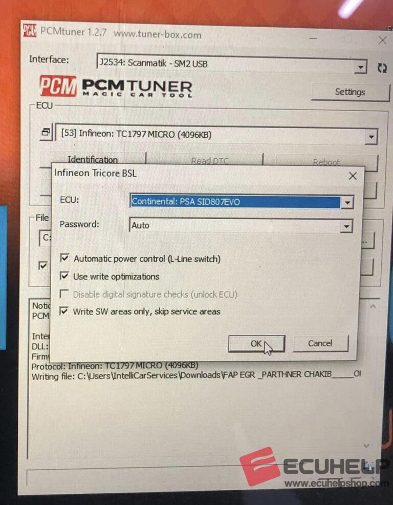 Read and Write Ford SID807EVO with KT200, PCMTuner, and KTag