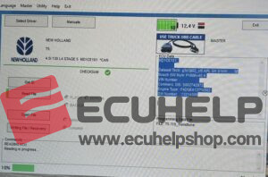 KT200 Read and Write MD1CE101 New Holland T5.110