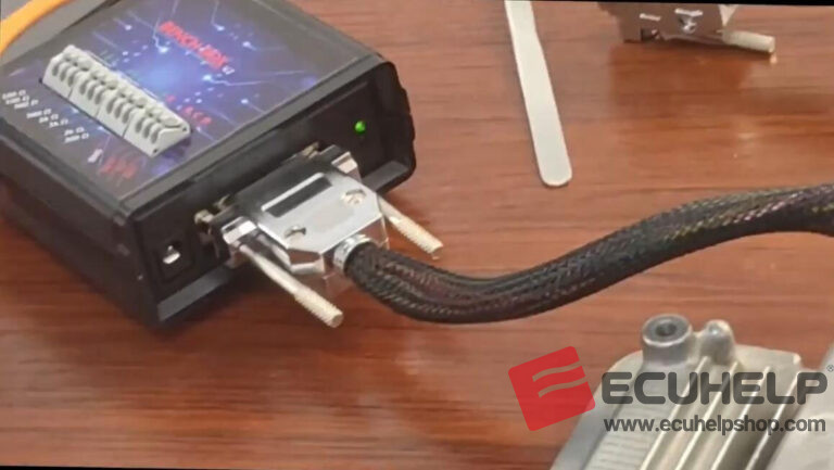 ECUHELP KT200 Read and Write VAG MG1CS001 ECU Bench Mode