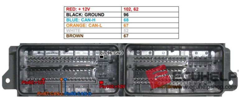 KT200 Read Write Ford EDC17C70 OBD/Bench/Boot Mode