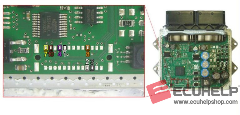 KT200II read write Marelli 9df Doblo Bench BDM JTAG OBD OK
