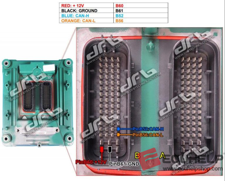 KT200II Read Write TRW EMS2.4 ECU Bench Mode