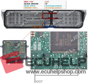 KT200II Read Write Hyundai Kia SIEMENS SIM2K-305 Boot Mode