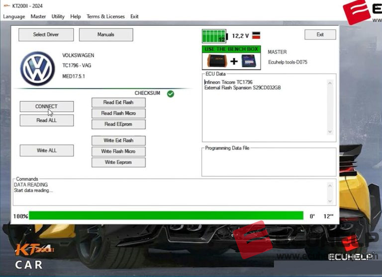 ECUHELP KT200II Offline Workstation Download and Install