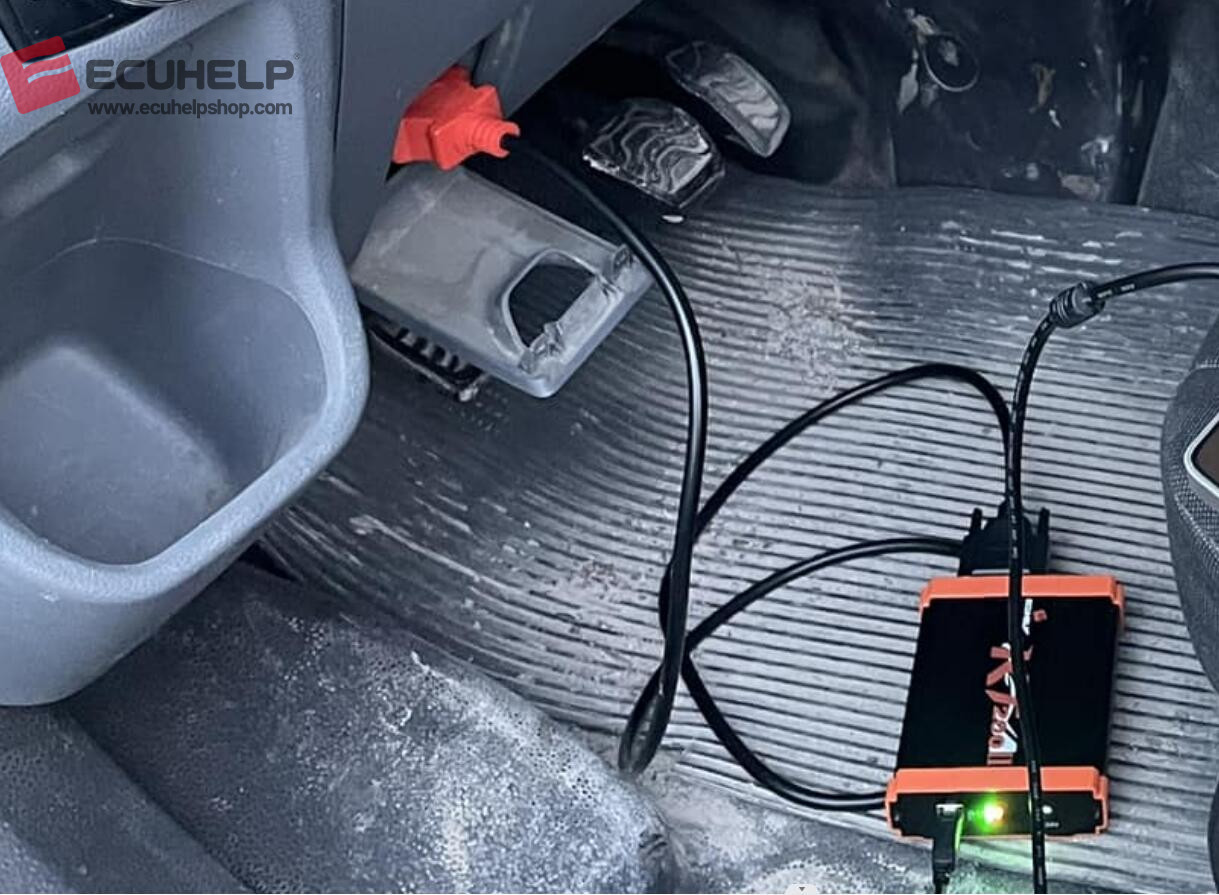 ECUHELP KT200II Read Write Ford Transit 2018 sid211 via OBD