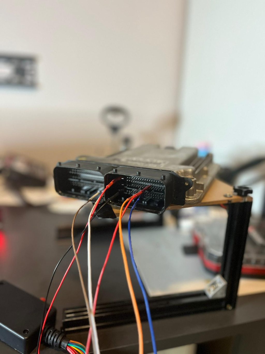 KT200 Skoda edc17c74 bench read ok, obd write checksum ok