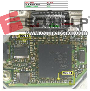 ECUHELP KT200II Program IAW 5SF3.M2 Pinout and Boot mode