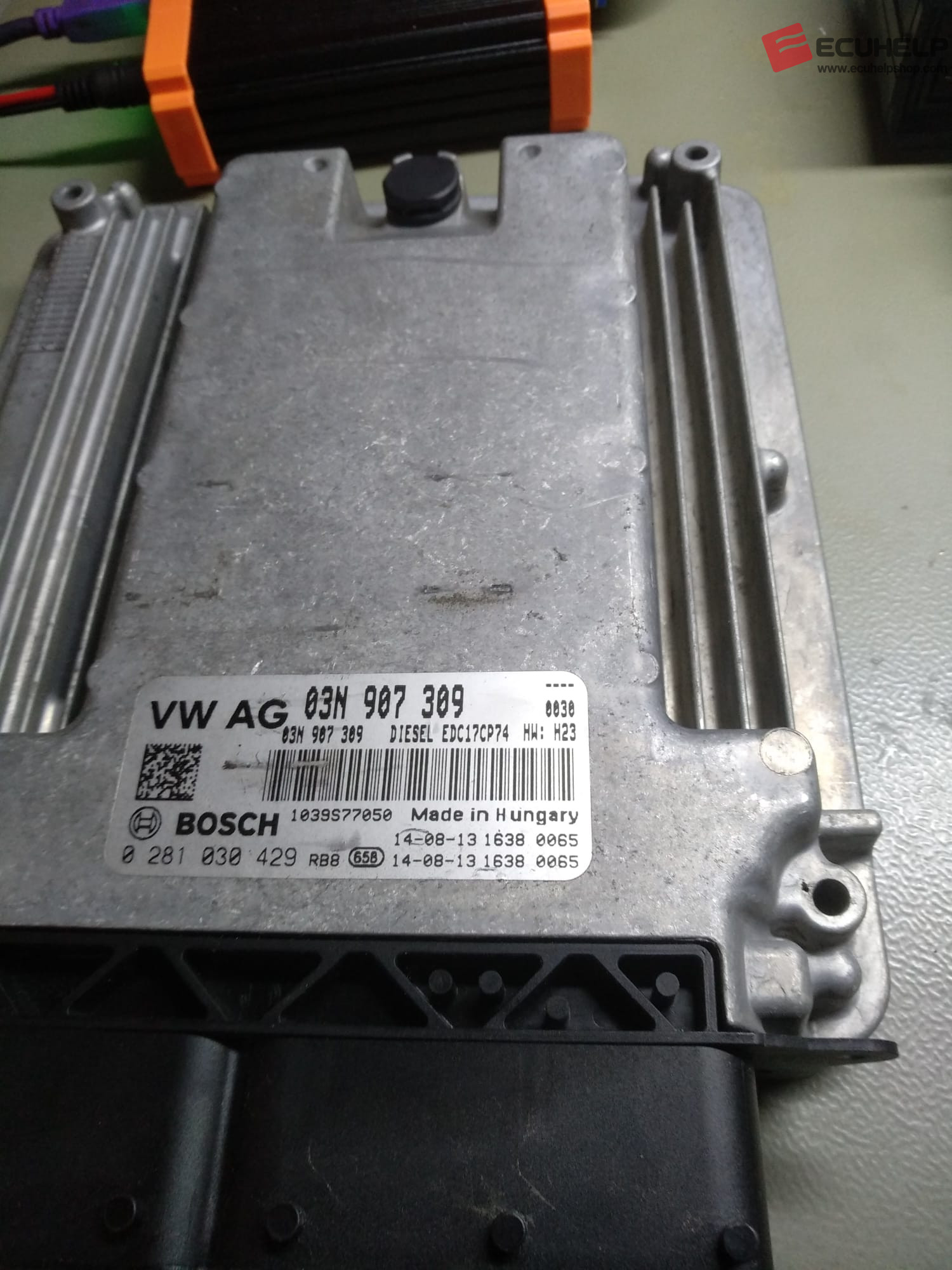 KT200II read and write EDC17CP74 on Bench