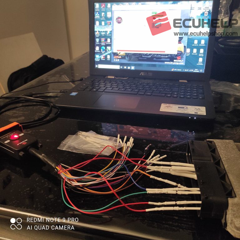 KT200 II Read Write Fiat ECU Marelli IAW 6JF in Full System