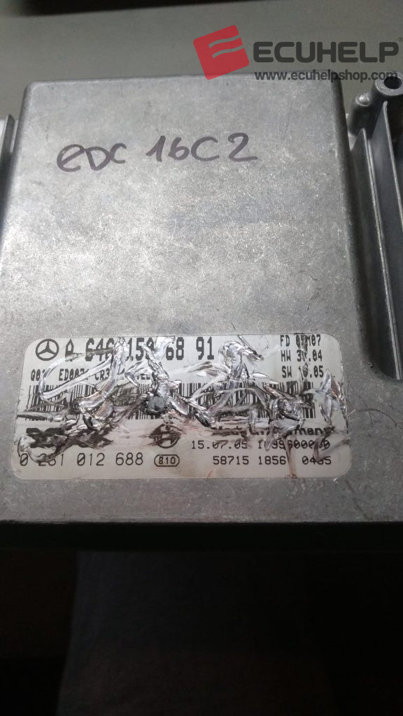 KT200II Read and Write MB EDC16C2 BDM Mode/ Bench Mode