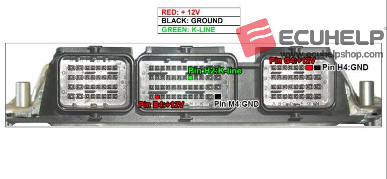 KT200II Read Write Peugeot Bosch ME7.4.4 in Full System