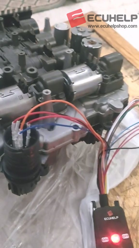 KT200II VW TIGUAN DSG DQ380 READ and WRITE Pinout Mode