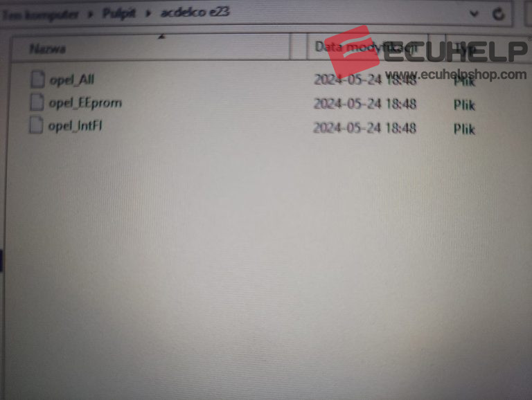 KT200 Read Write Checksum Opel 2.0 cdti ACDELCO E23