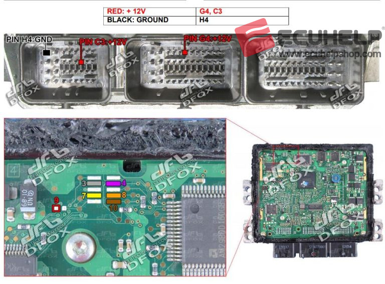 KT200II Read Write Ford Siemens SID206 on Bench
