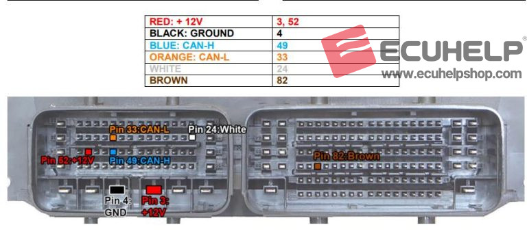 KT200II Read Write EDC17c60 Peugeot 3008 on Bench