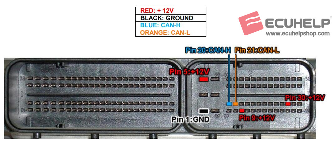 KT200 II Read Write Mitsubishi L200 Denso SH7059 Full System Mode