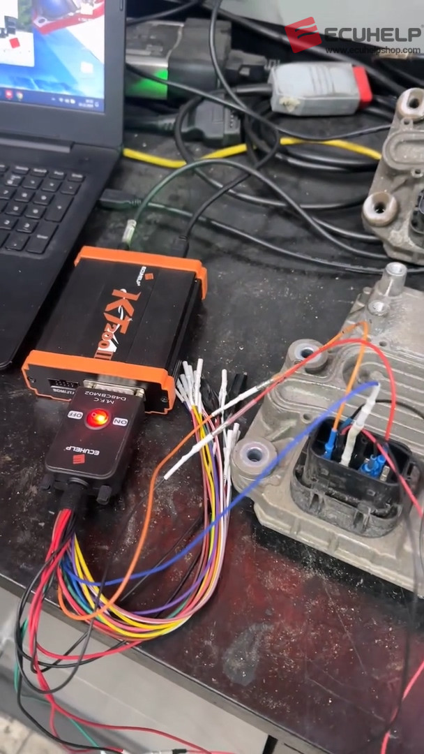 How to fix KT200II Read Mercedes ACM 2.1 get no connection?