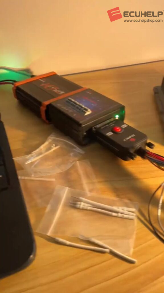 ECUHELP Kt200II Audi A3 8P Pcr 2.1 Unlock/Read/Write on Bench