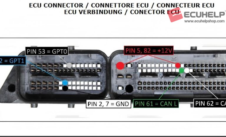 ECUHELP KT200II Read / Write / Checksum EDC17CP15 on Bench